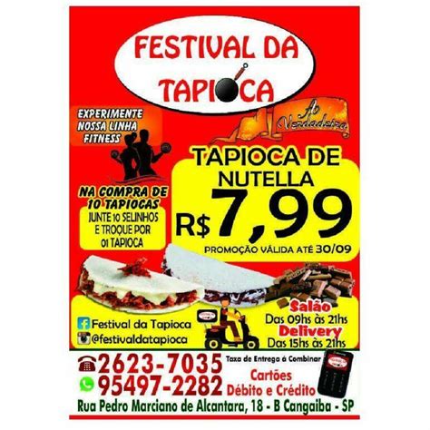 Festival Da Tapioca São Paulo Sp
