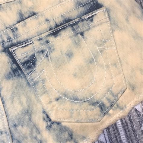 Authentic True Religion Bobby Cut Off Shorts Gem