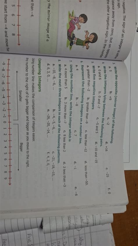 Negative The Sign Of An Integer Is Either O Signlistance Away From Zer