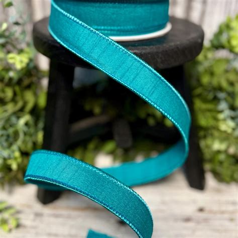 Teal Ribbon Etsy