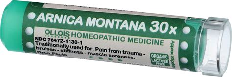 Ollois Arnica Montana 30x Pellets 80 Ct Health And Household