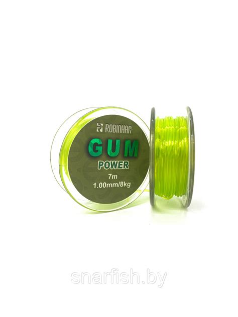 Фидерная резина(фидергам) Power Gum 7м 1.0мм/8кг Green: продажа, цена в ...