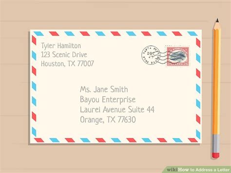 Mailing A Letter Layout At Arthur Poulsen Blog