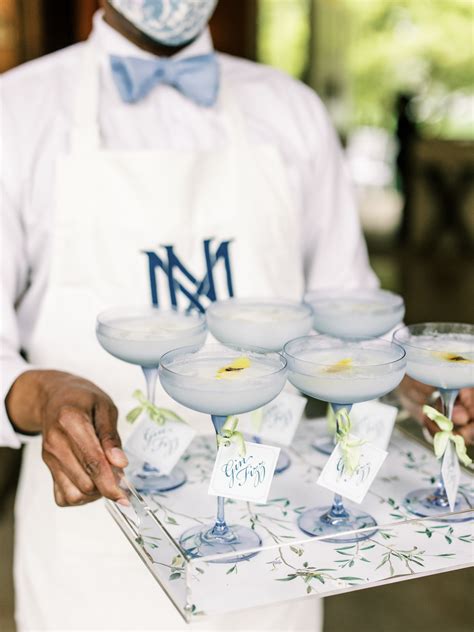 A Garden Wedding At Home In St Louis Missouri Blue And White