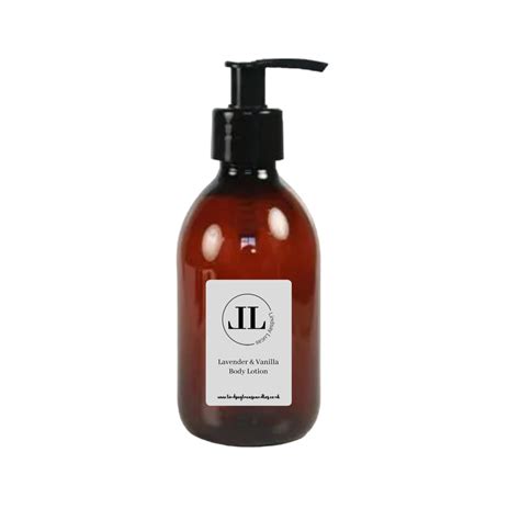 Vanilla Body Lotion 200ml Glass Bottle Lindsay Lucas Candles