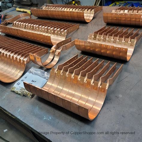 Siderrider Copper Gutter Brackets For 6 Half Round Gutters The New