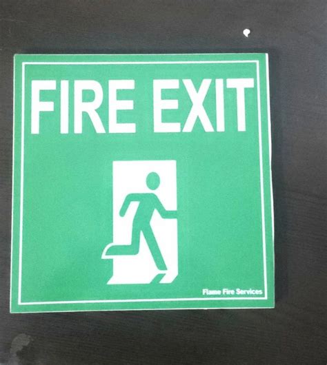 Sinage Board All Size Available In Nagpur By Flame Fire Services Id 2850329686697