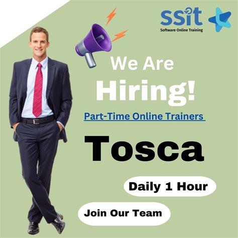 Hemanth C On Linkedin Hiring Tosca Onlinetrainer Hiring