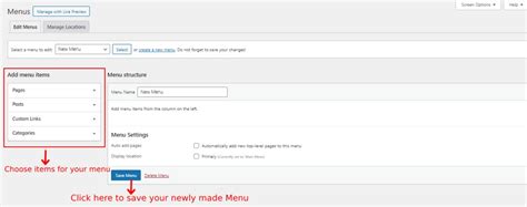 Easily Add Navigation Menu On Wordpress Website