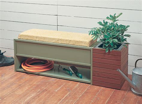 Add Bench To Planter Box