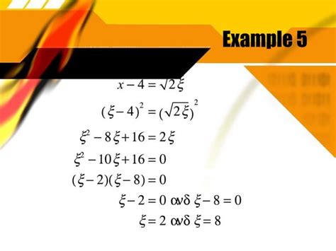 A27 6 Radical Equations Ppt