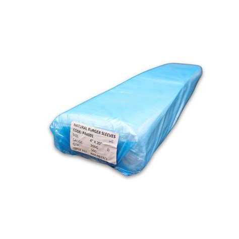 Burger Sleeves 4 500 Units Kiernans Food Ingredients Uk