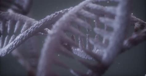 Double Helical Structure Of Dna Strand Closeup Animation Miscellaneous