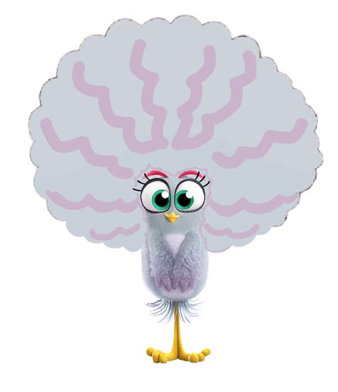 Silver With An Afro Hair The Angry Birds Movie 2 By Afrocool On