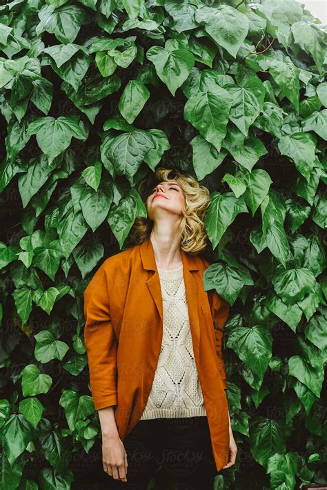 Woman Enjoys Spring Day By Stocksy Contributor Amor Burakova Stocksy