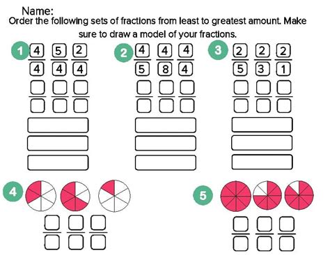 Fraction Task Review Problem Solving By Ms Drews Creations Tpt