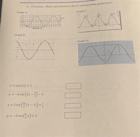 solved 6 10 points match each function with it s