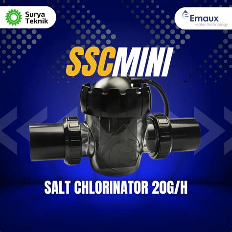 Jual Sscmini Ssc Mini Salt Chlorinator 20g H Emaux Original 90 000 Liter Shopee Indonesia