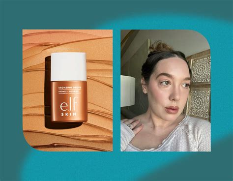 E L F S Bronzing Drops Are A 12 Dupe For Drunk Elephants D Bronzi Sunshine Drops