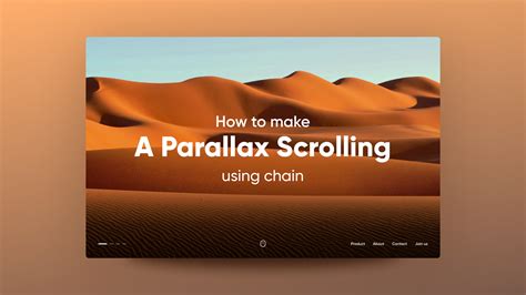 Background Scrolling Effect