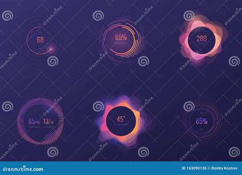 Control Knob Used For Regulating Dashboard Ui And Ux Kit Control Center Design Progress Bar