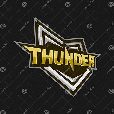 Modèle De Logo Thunder Illustration De Logos Vectoriels Illustration