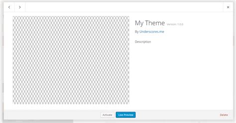 Underscore Theme Preview Codershood
