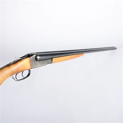 Stevens Model 311 A Double Barrel Side By Side 16 Gauge Shotgun Ebth