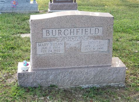 Mary Susan Phillips Burchfield 1897 1972 Find A Grave Memorial