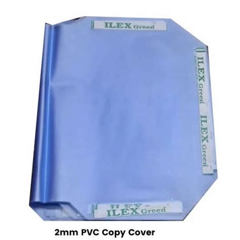 Blue 2mm Pvc Copy Cover Size 6x5 Inches At ₹ 425piece In New Delhi