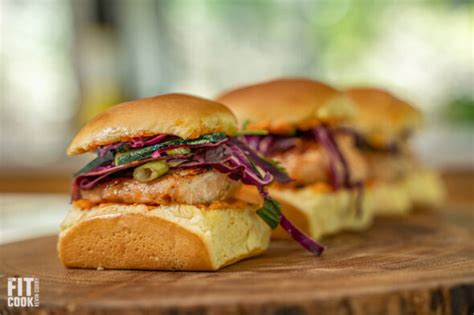 Teriyaki Salmon Sliders Recipe Fit Men Cook