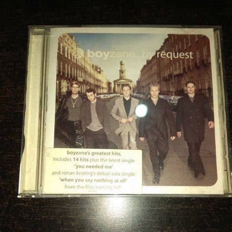 English Music Cd Boyzone By Request Hobbies And Toys Music And Media Cds
