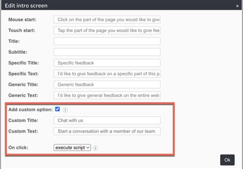 Adding Chat To Your Feedback Button GetFeedback Help