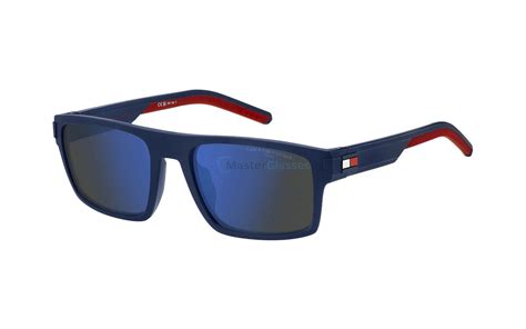 Солнцезащитные очки TOMMY HILFIGER TH 1977/S FLL, цвет MATTE BLUE, BLUE ...