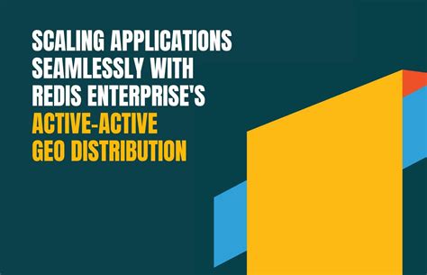 Scaling Applications Seamlessly With Redis Enterprises Active Active