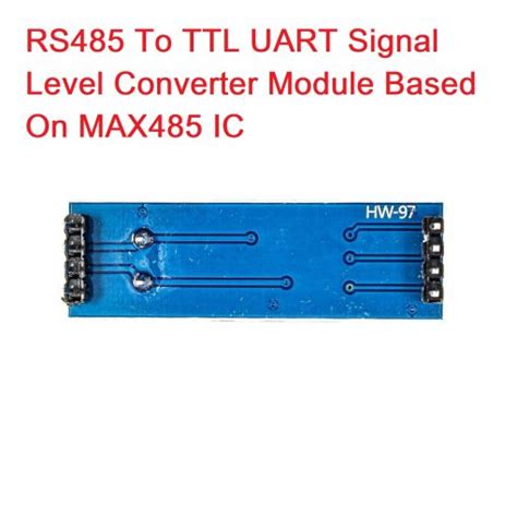 Connector With Ttl To Rs485 Adapter 485 Serial Port Uart Level Converter Module 3 3v 5v Serial