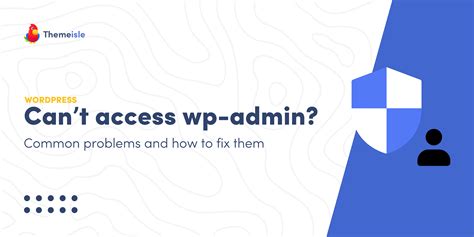 Cant Access Wp Admin 14 Solutions That Always Work