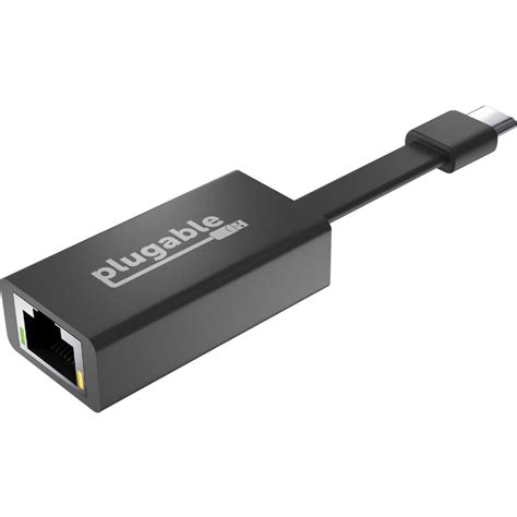 Plugable Usbc Te1000 Usb C To Gigabit Ethernet Card Adapter Fast 10 1 Network Hardwares