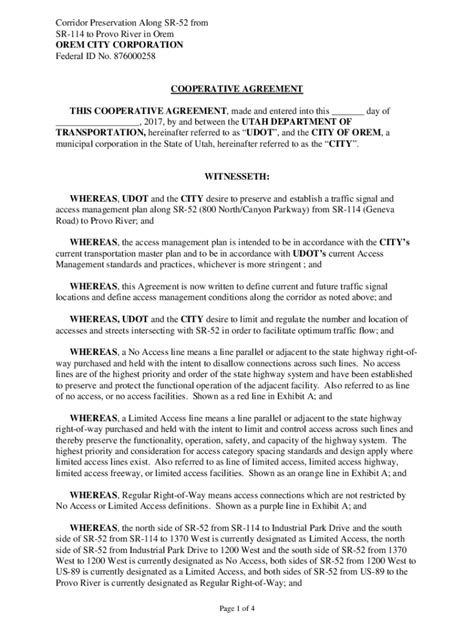 Pmnfilesprovo Corridor Preservation Request