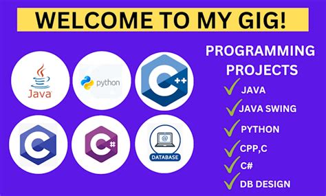 Do Java Java Swing Python Cpp C C Sharp Programming And Database