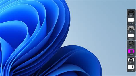 Playstatus Media And Controller Battery Overlay On Steam