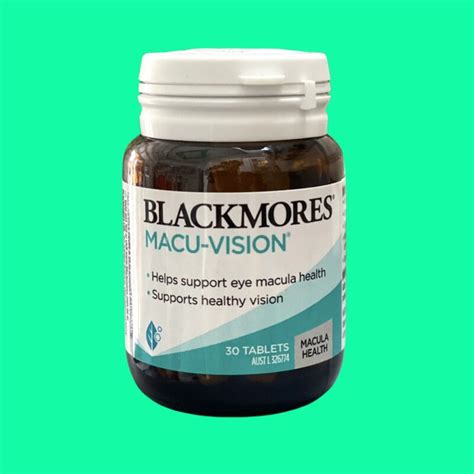 Viên Blackmores Macu Vision 150 Viên Tăng Cường Thị Lực Dược Sĩ Lưu