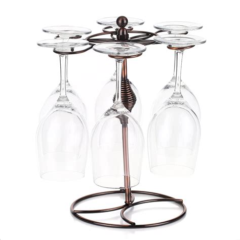 Classic Metal Freestanding Tabletop Stemware Stora Vicedeal