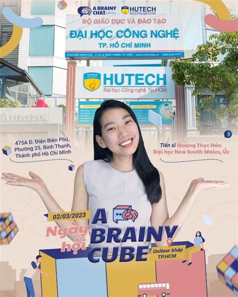 Dr Halle Quang A Brainy Cube Unitour