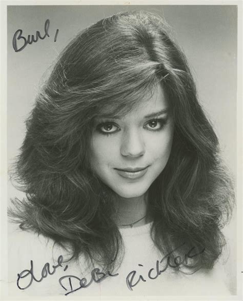 Debi Richter Signed Photo