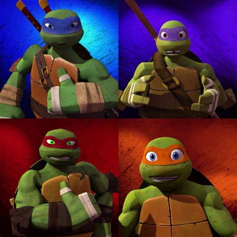 Tmnt Leonardo Donatello Raphael Michelangelo Teenage Mutant Ninja