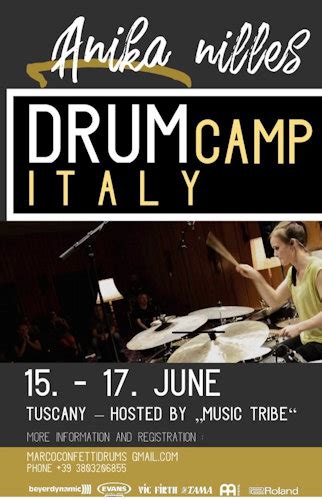 Anika Nilles Drum Camp 2018 Planet Drum