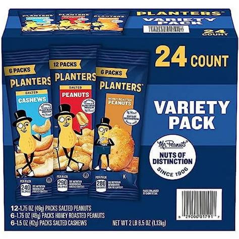 Planters Winter Christmas Nut Trio Mix Set Cocktail Honey Roasted