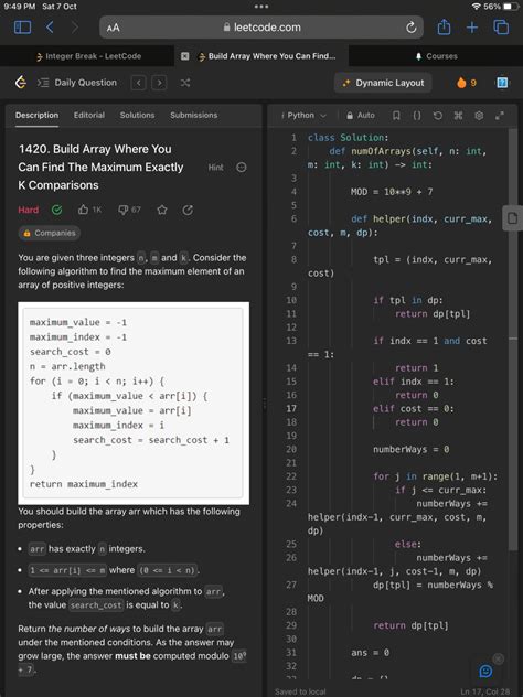 Syed Adnan Ali On Linkedin Dp Dynamicprograming Dsa Coding