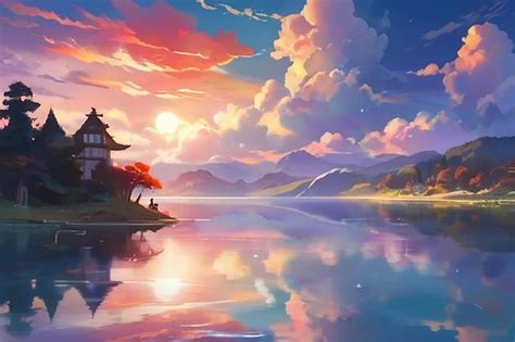 Ethereal Dreamscape Premium Ai Generated Image